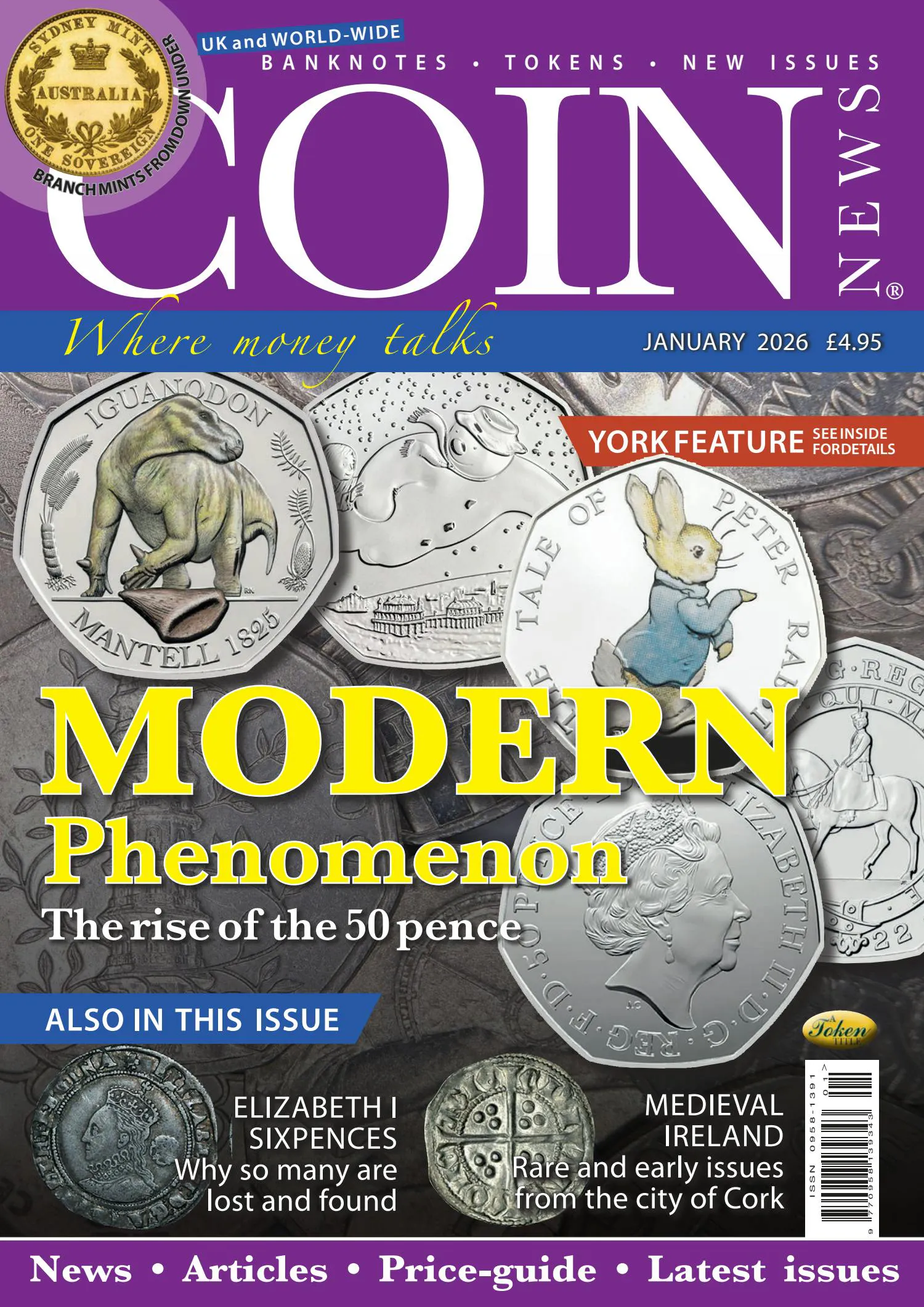 Coin, Banknote and Medal Collector’s Magazines. Token Publishing ...